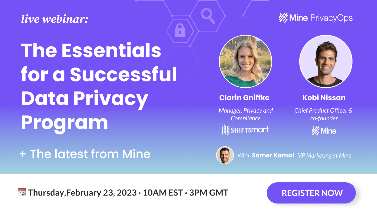 The Essentials For A Successful Data Privacy Program Webinar Mineos